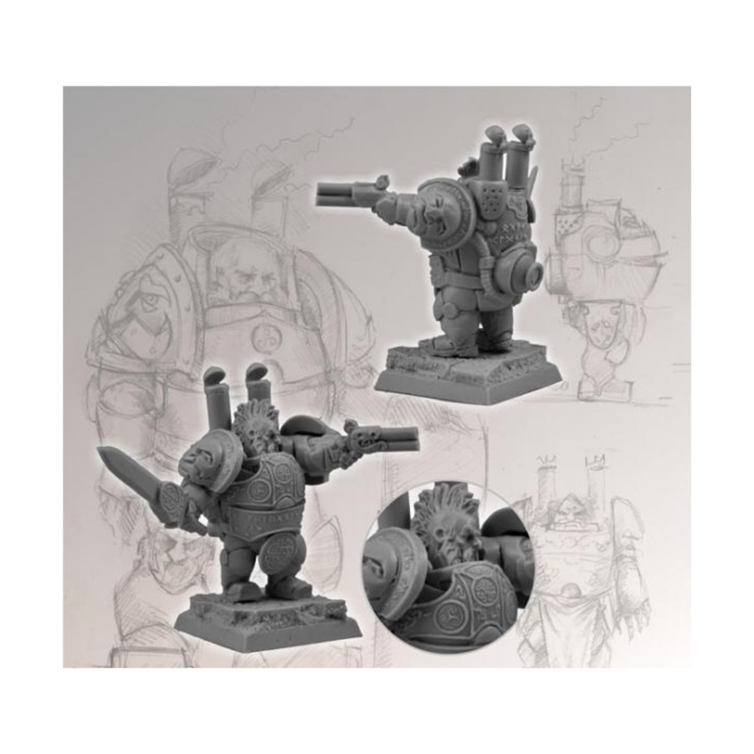 Scibor Monstrous Miniatures Steam Armor #2 New - Walmart.com