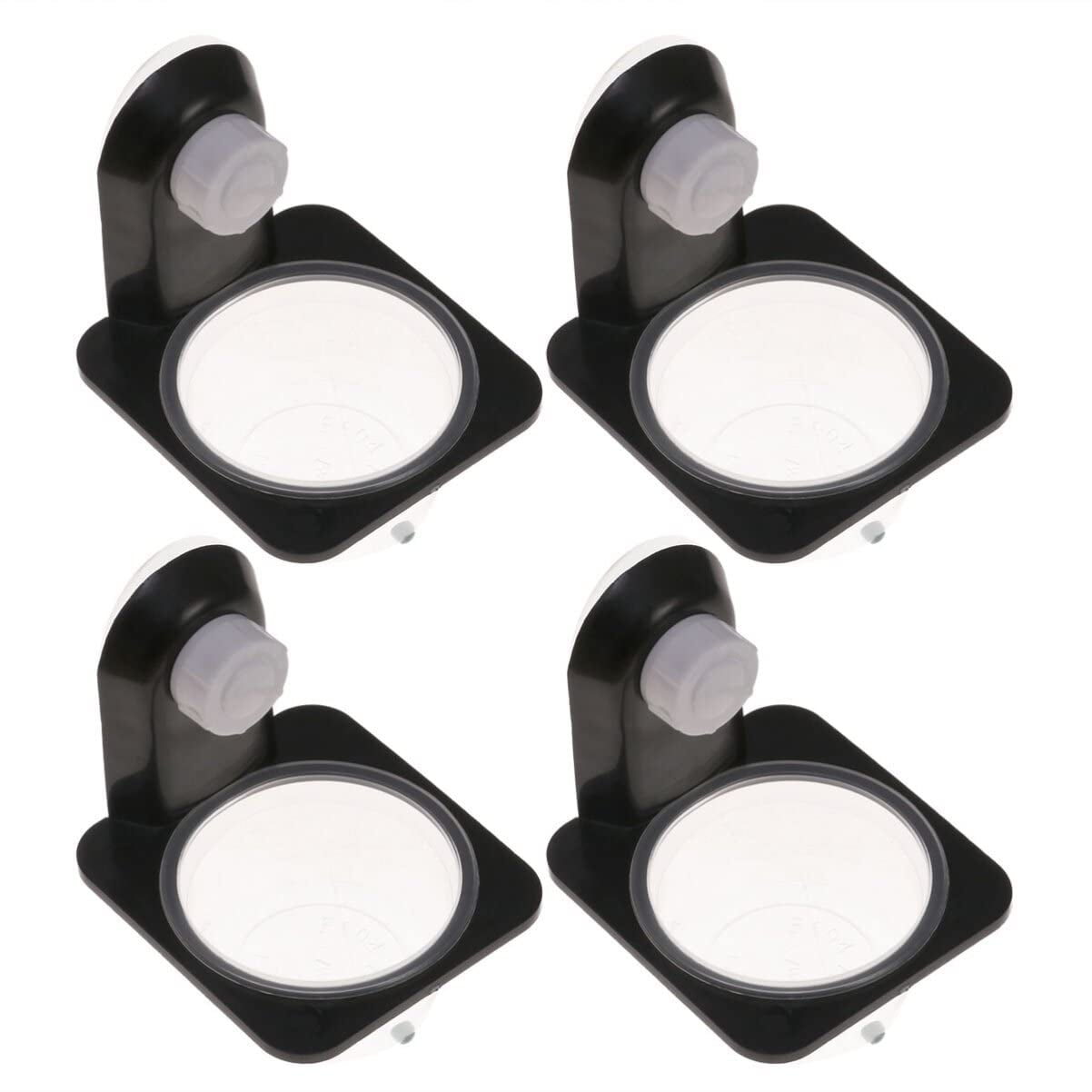 Scicalife 4 Pack Gecko TMA2 Feeding Ledge, Reptile Food Bowls and Water ...