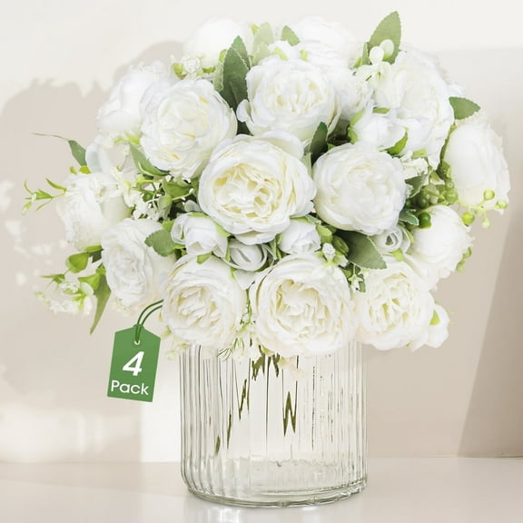 Artificial Silk Fake Flowers Bouquet for Wedding Bridal Decor ...