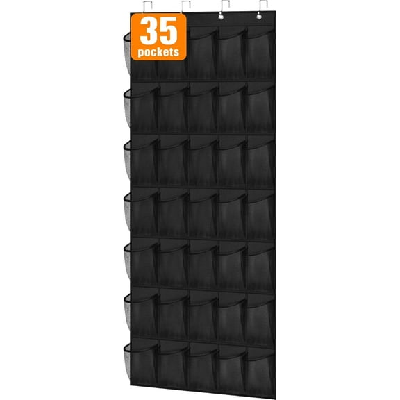 1 Pack Over-the-Door-Shoe-Organizers, Hanging Shoe Organizer with Large ...