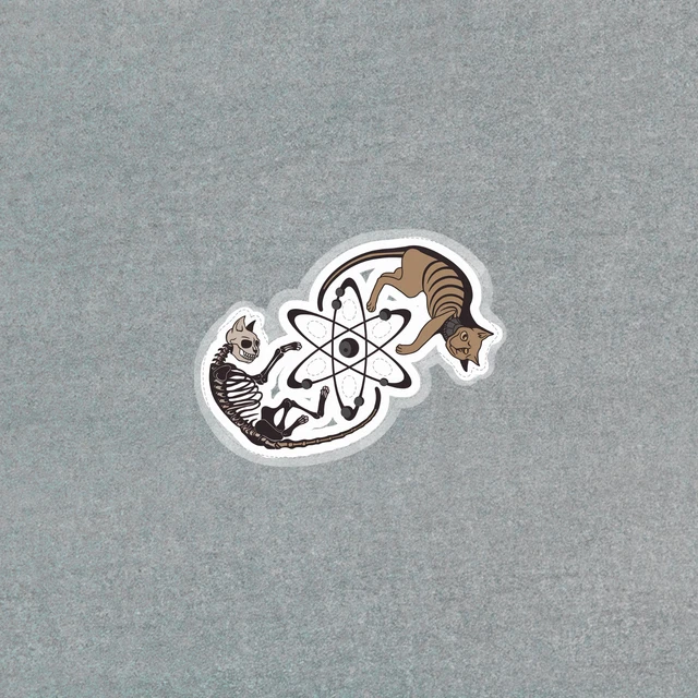 Science Atom Dragon Sticker - Cool Tribal Fantasy Art Decalphone Decal ...