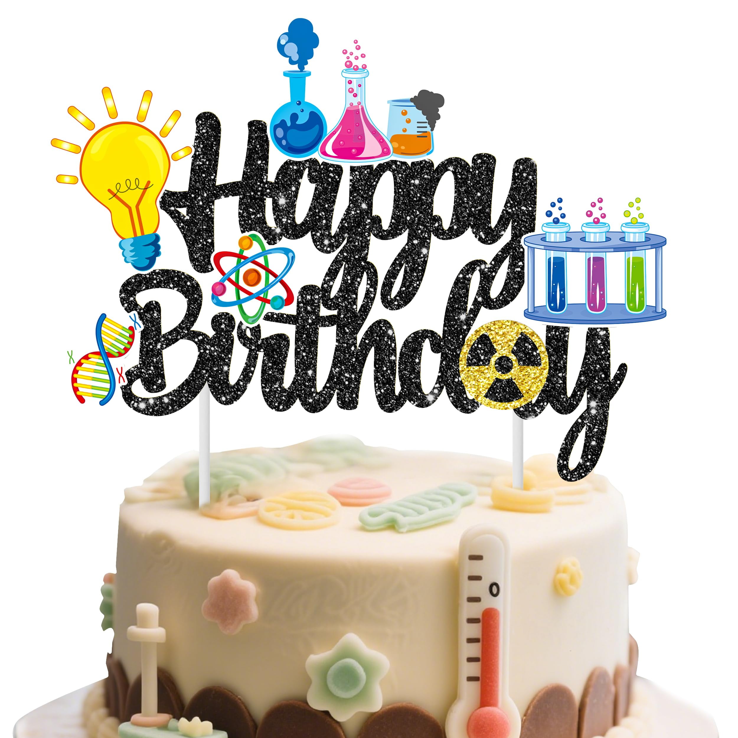 Science Birthday Party Decorations Black Science BSL1 Birthday Party ...