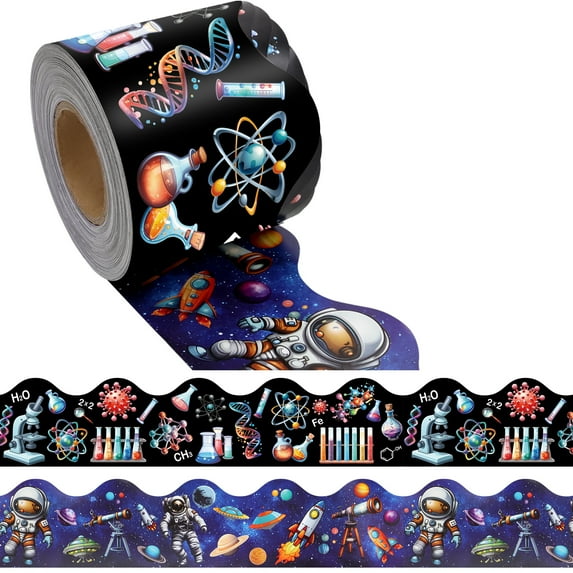 Science Bulletin Board Borders for Classroom Decoration - Walmart.com