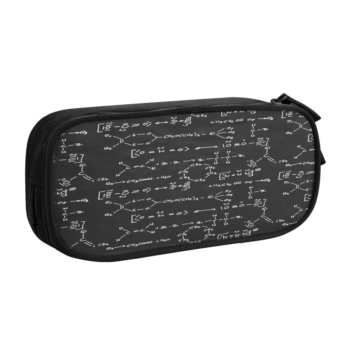 Science Chemistry Pattern Cute Pencil Case Gilrs Large Storage Chemical ...
