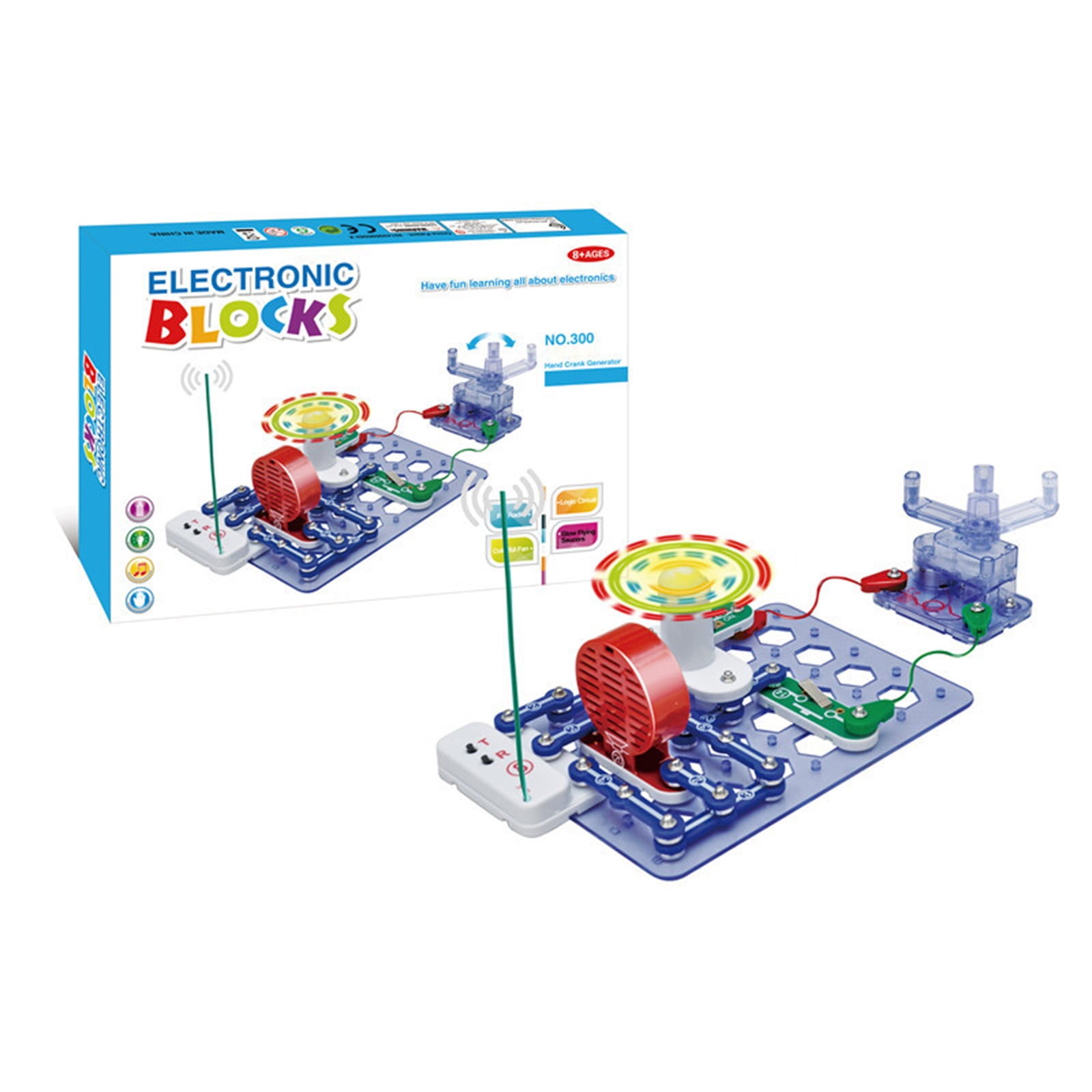 Science Circuit for Kids, DIY Electronics Exploration Kit with 300 ...