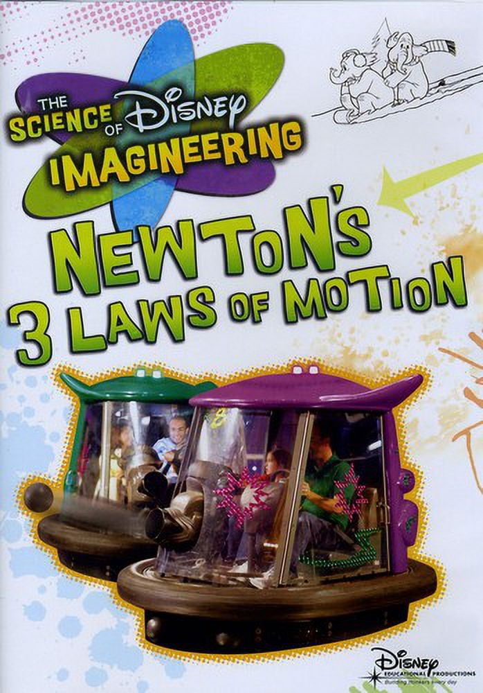 Science Disney Imagineering: Newton's 3 Laws of (DVD), Disney ...