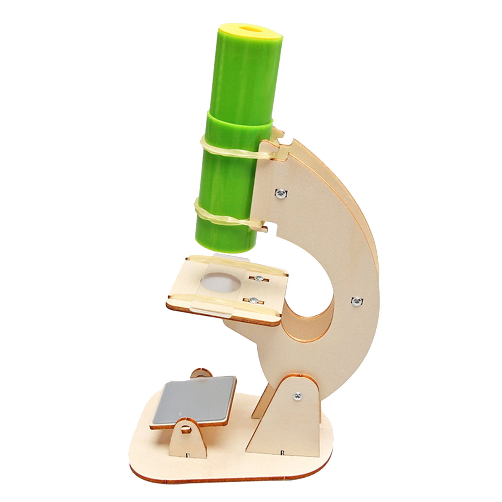 Science Experiment Homemade Microscope Children's Hand-assembled ...