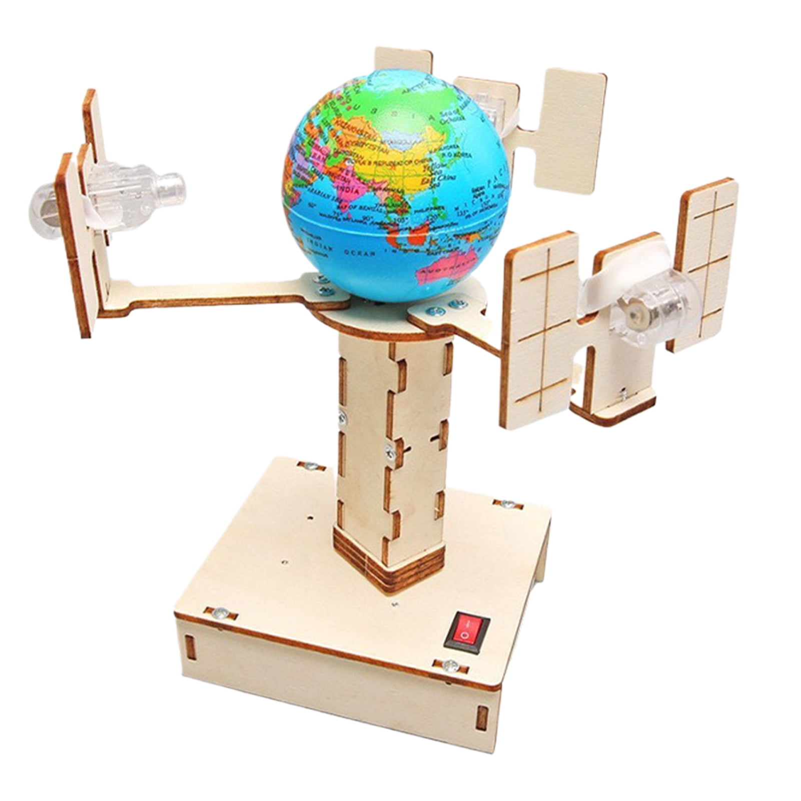 Science Experiment Kit|Wood Satellite Model Building Set|Hand Craft ...