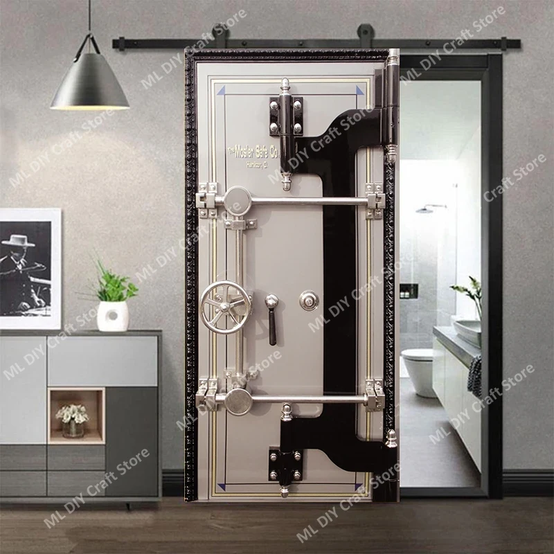 Science Fiction Future Style PVC Self-adhesive Art Mural Living Room ...