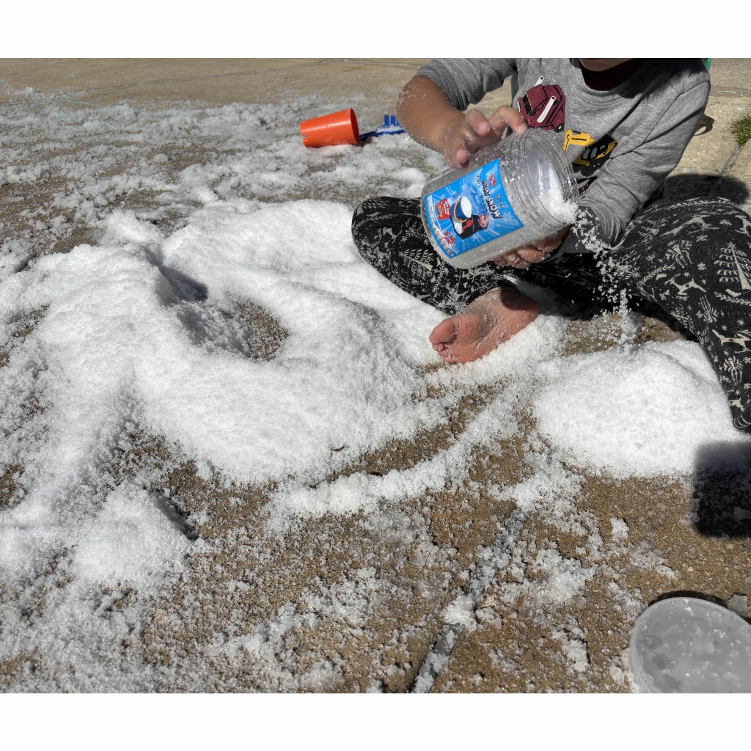 Science Gone Fun Magic Instant Expanding Snow Powder 2 x 1Pound Jar ...