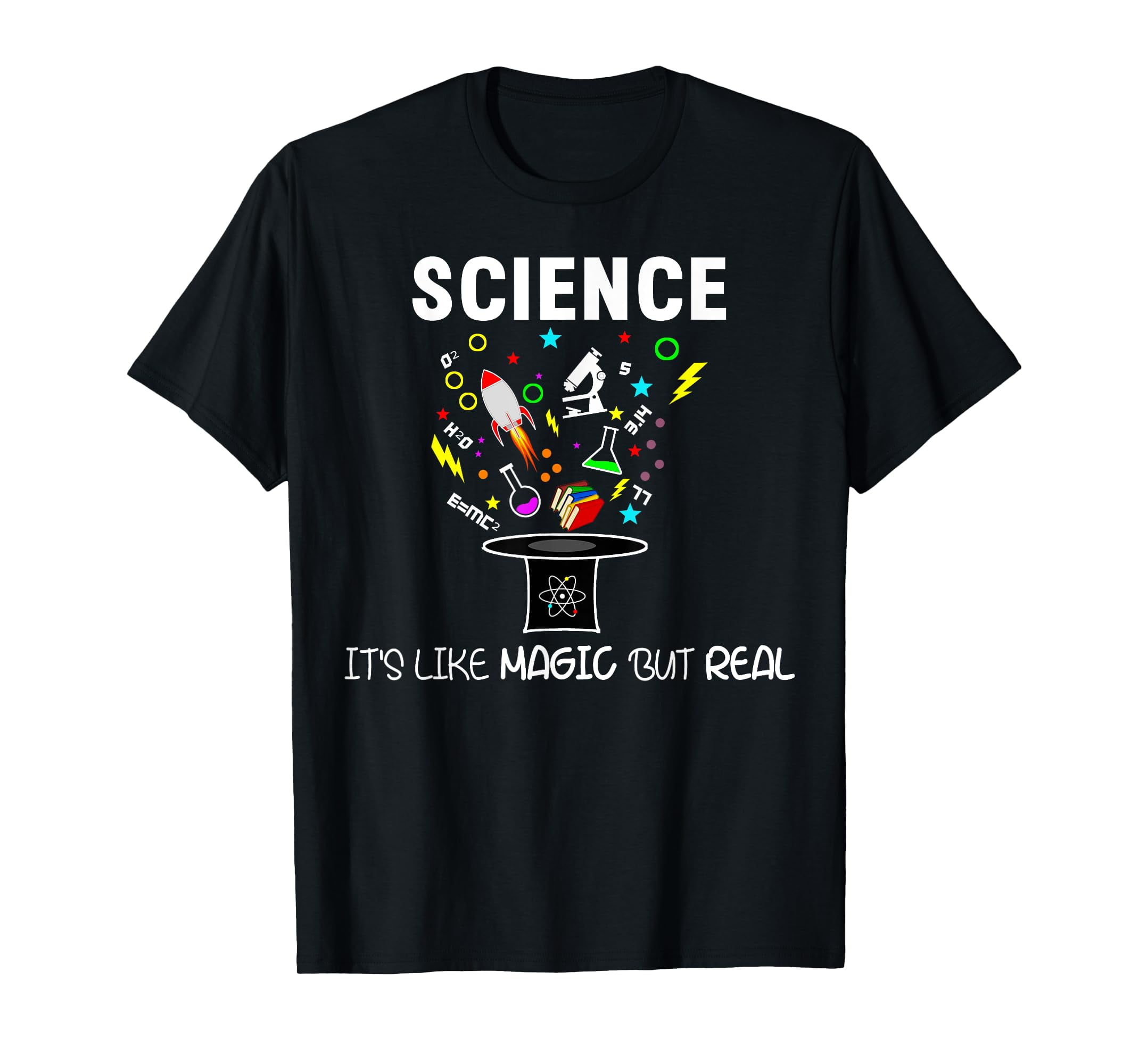 Science It' ;s Like Magic But Real I Chemistry Sorcery T-Shirt-M ...