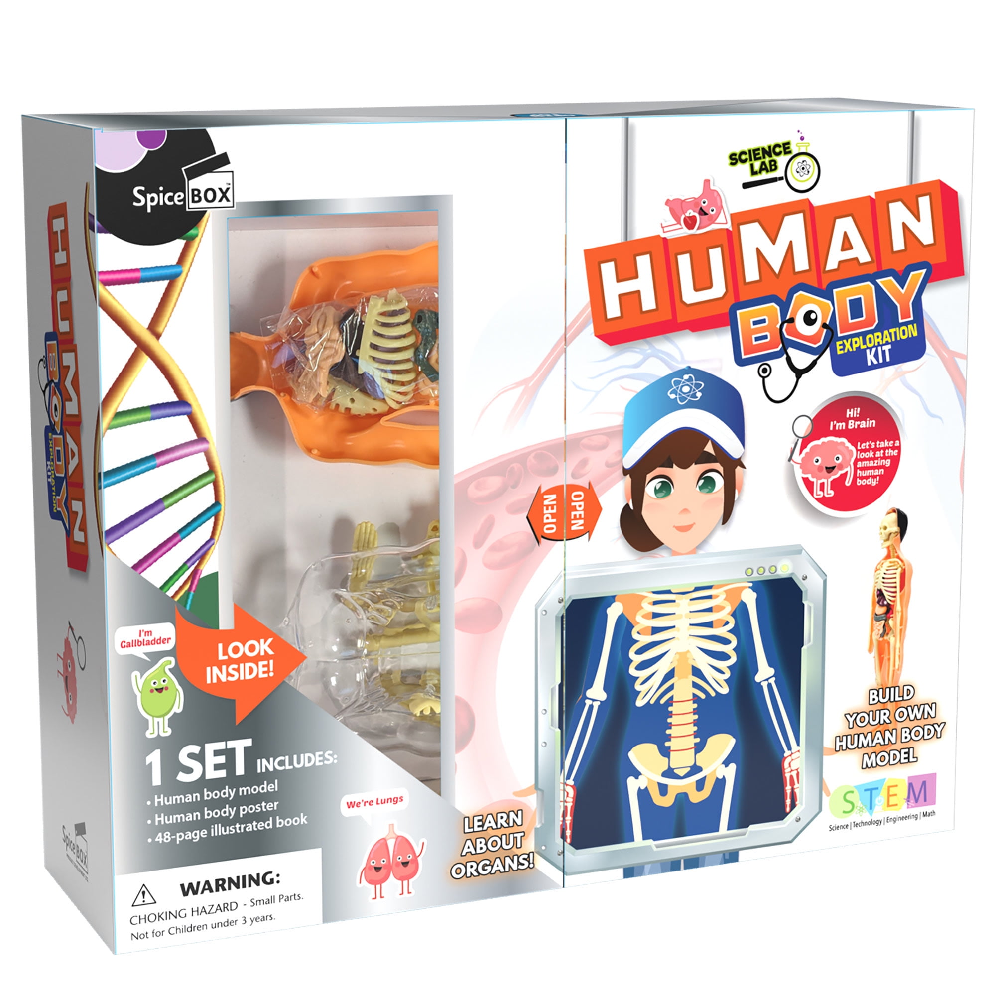 Science Lab: Human Body Kit - Walmart.com