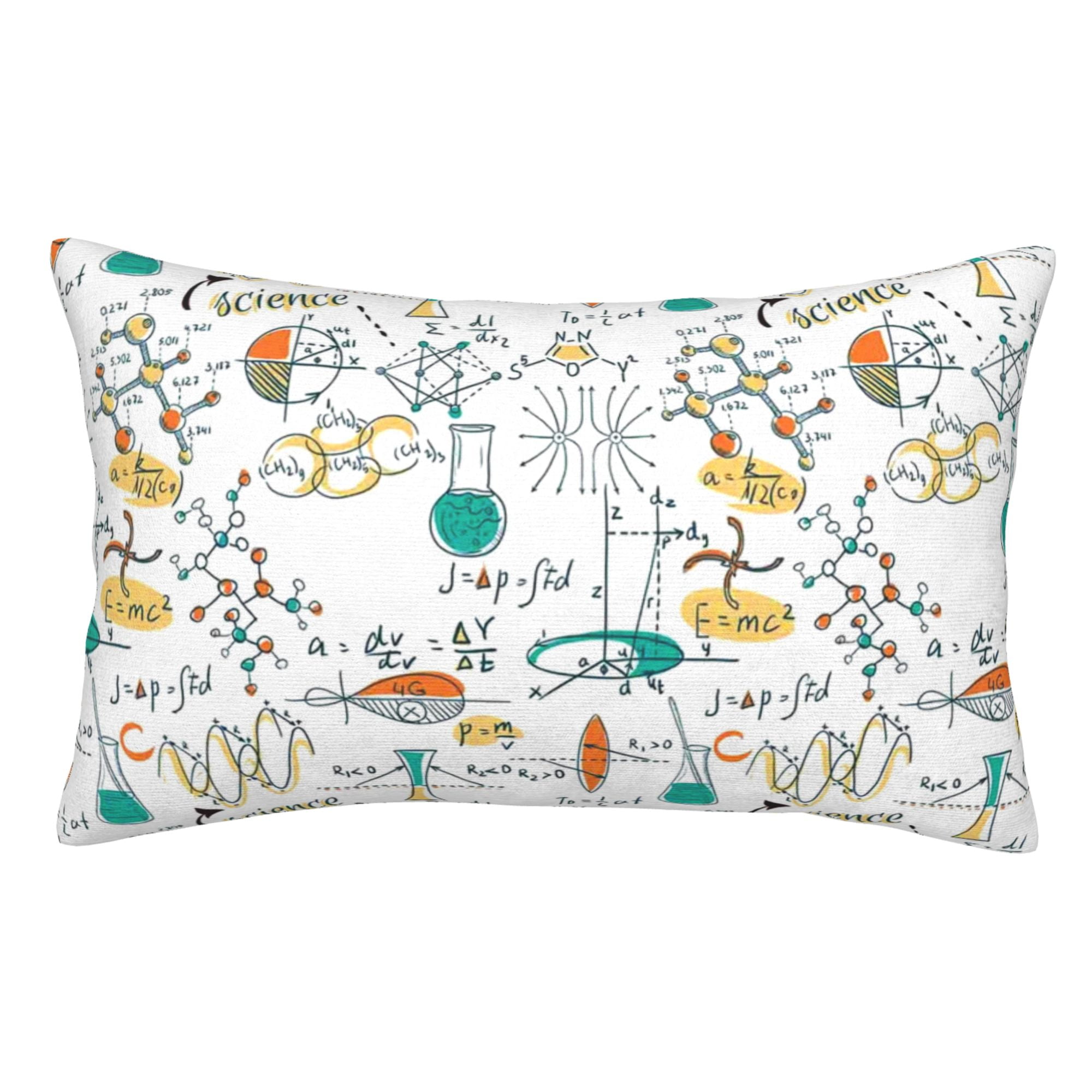 Science Lab Objects Education Themed Drawing Scientific Formulas ...