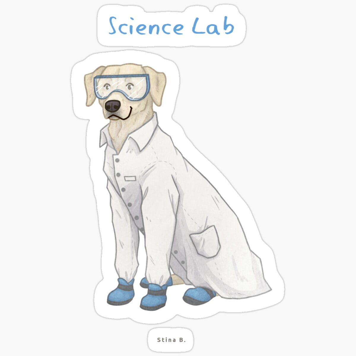 Science Lab Sticker. Gift For You - Decorate Laptops, Water Bottles ...