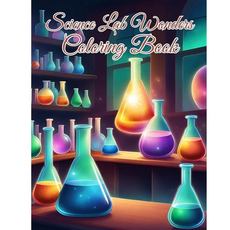 laboratory coloring book