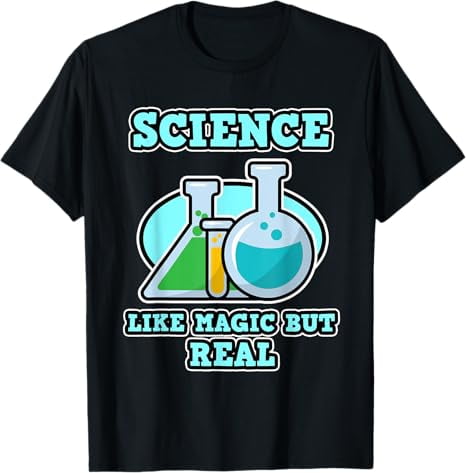 Science Like Magic, but Real Lab Flask T-Shirt - Walmart.com