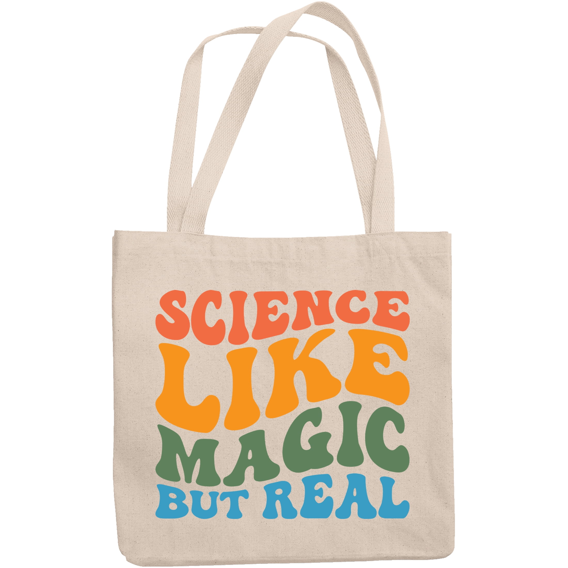 Science Like Magic but Real Quote, Groovy Retro Wavy Text Merch Gift ...