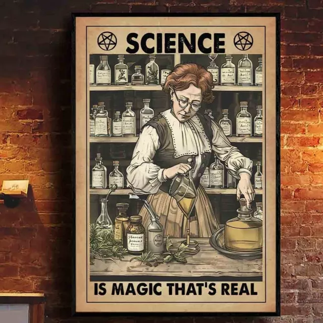 Science Is Magic That Is Real Alchemist Chemistry Scientist Physics ...