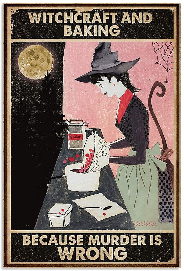 Science is Magic?That's?Real?Witch Vintage Metal Tin Sign Witchcraft ...