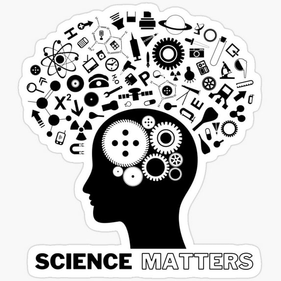 Science Matters Sticker Phone Decal Water Bottle Stickers Car Decals ...