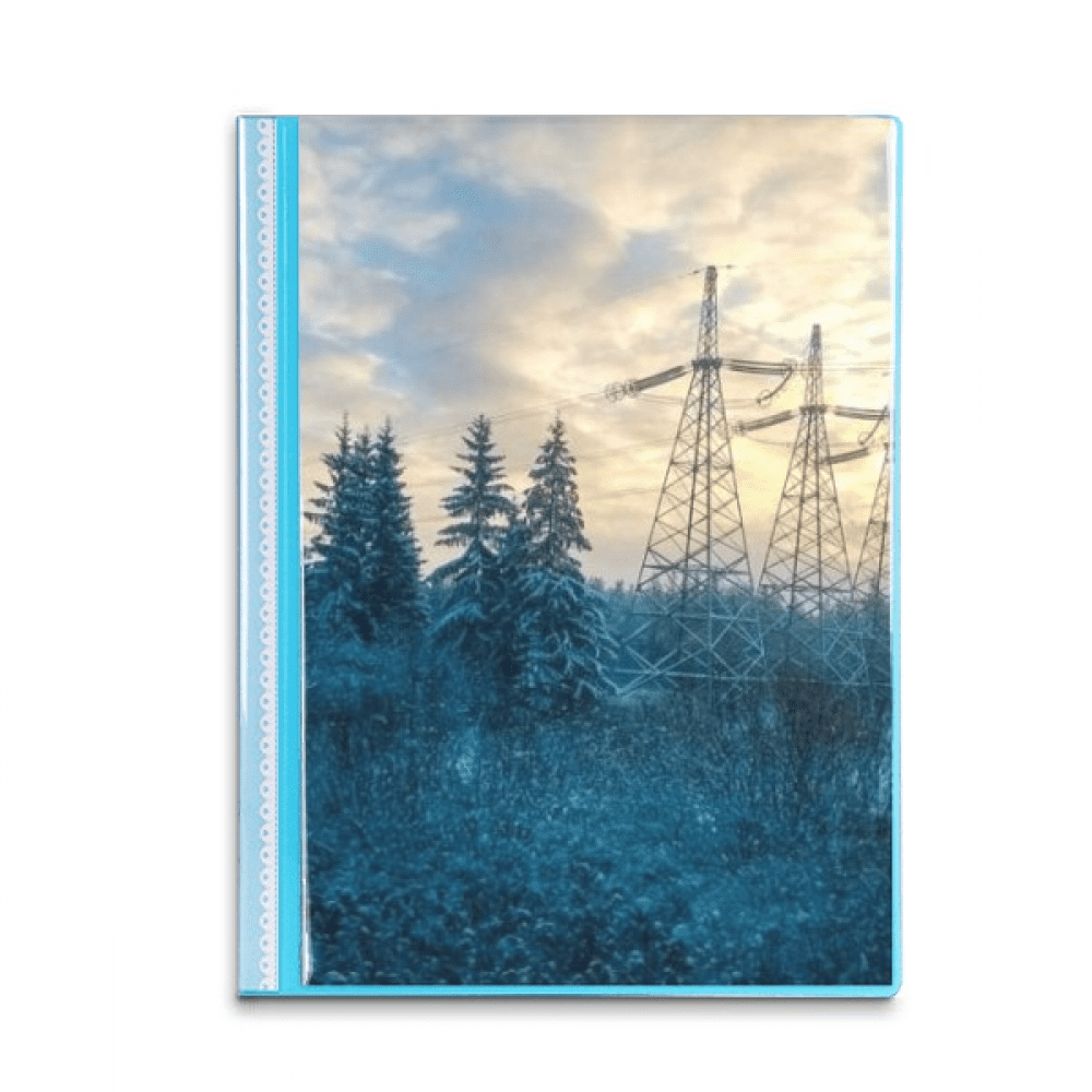 Science Nature Green Forestry Scenery Book Sheet Protectors Portfolio ...