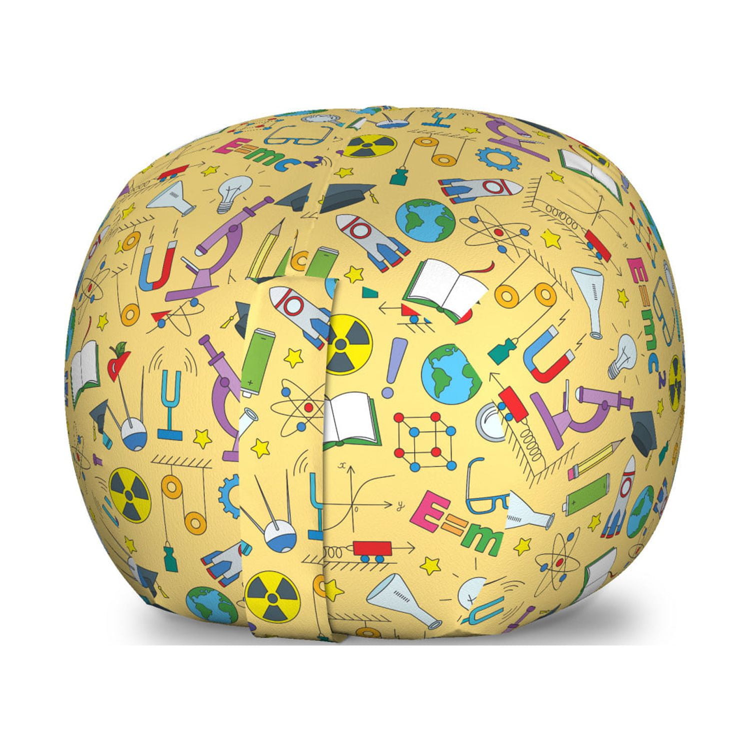 Science Party Storage Toy Bag Chair, Repetitive Educative Physics ...
