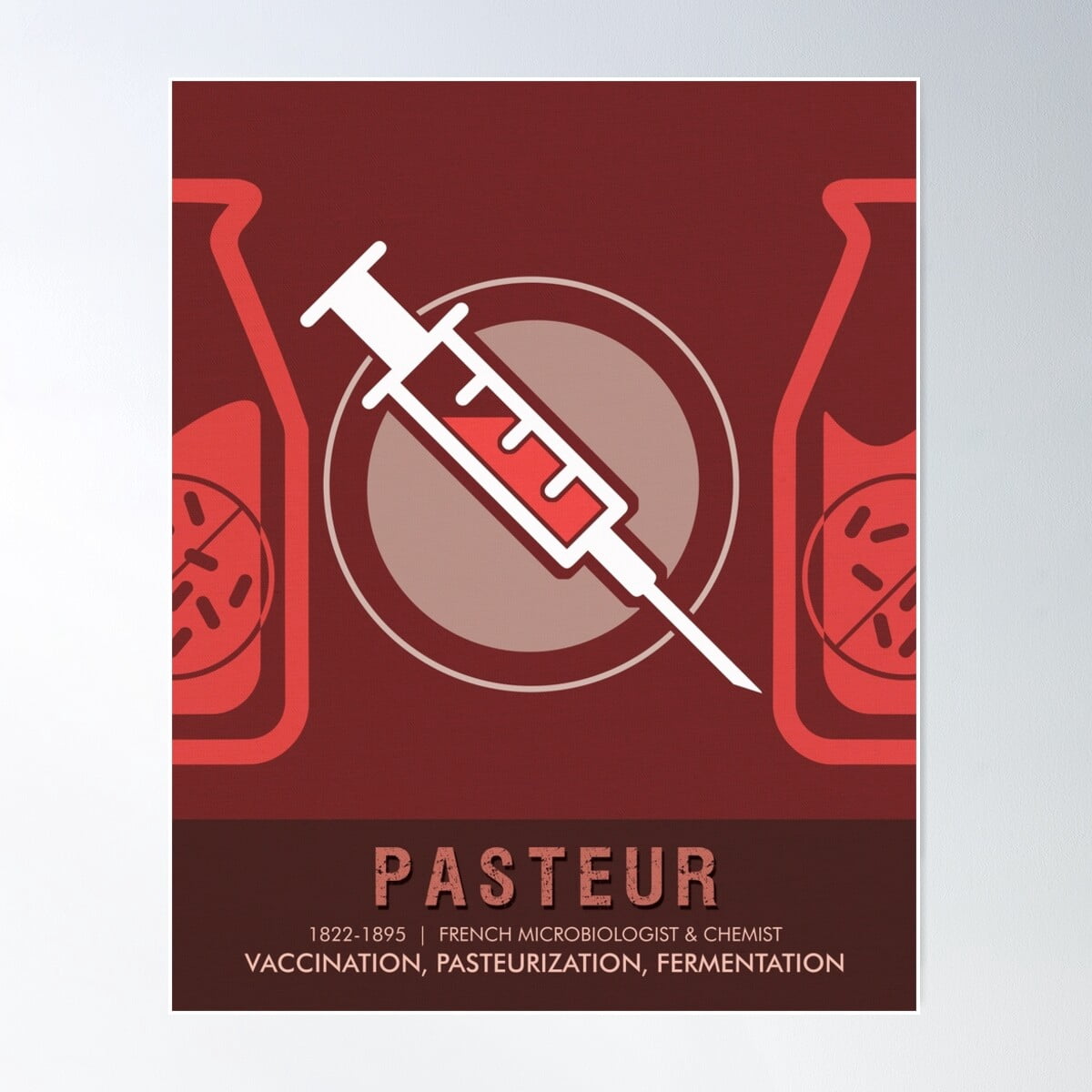Science Posters - Louis Pasteur - Biologist, Microbiologist, Chemist ...