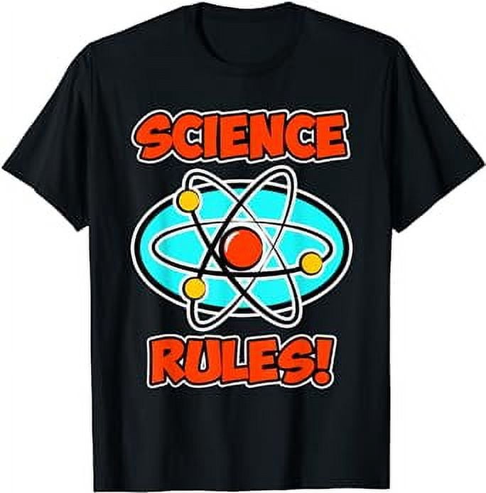 Science Rules! - Atomic Particle T-Shirt - Walmart.com