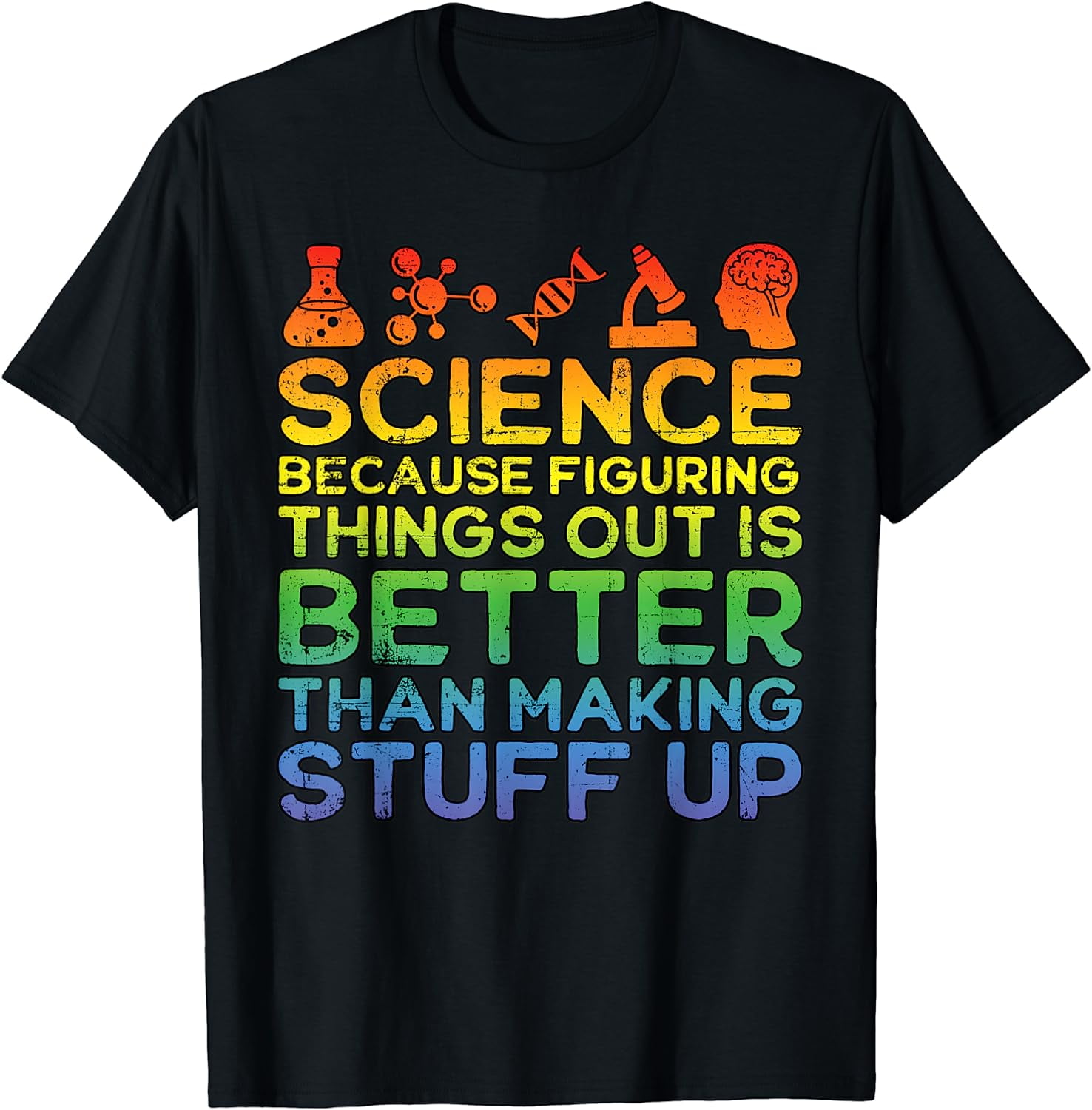 Science Shirt, Science Shirt, Science Is Real, Science T-Shirt Black X ...
