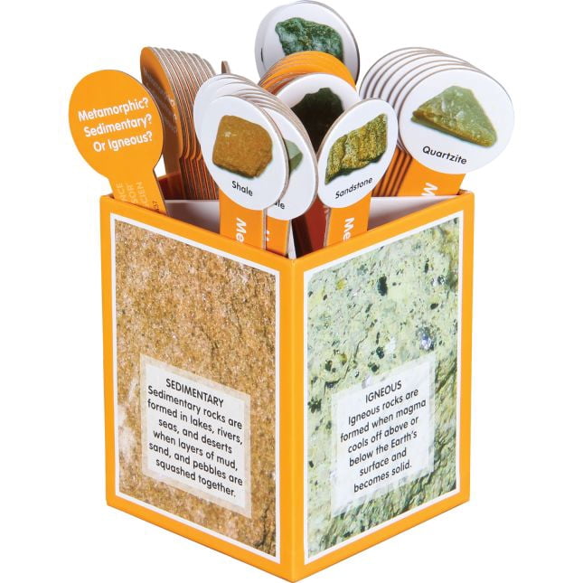 Science Sorts - Rocks Set for Grade School - 40 Sticks - Walmart ...