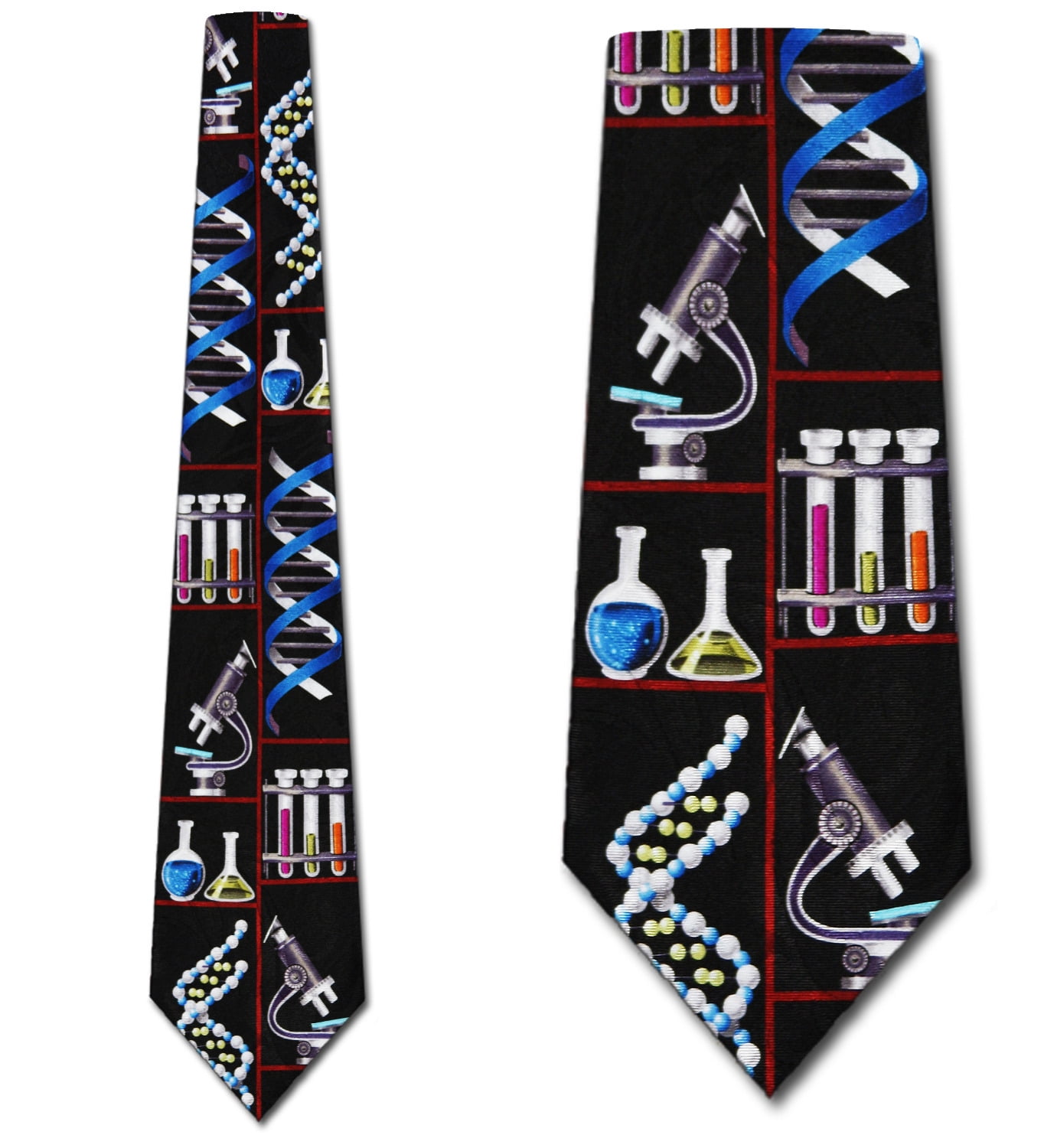 Science Squares (Black) Necktie Mens Tie - Walmart.com