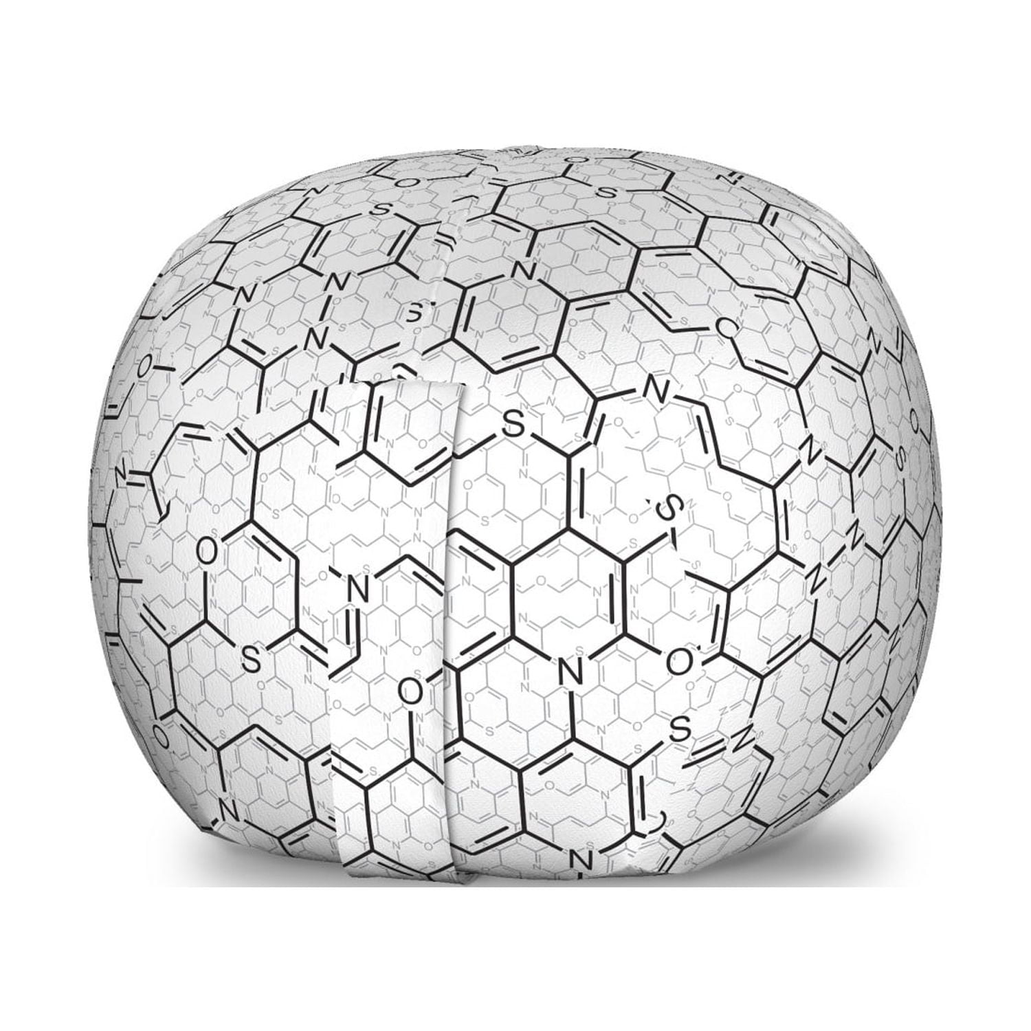 Science Storage Toy Bag Chair, Chemistry Theme Molecules College ...