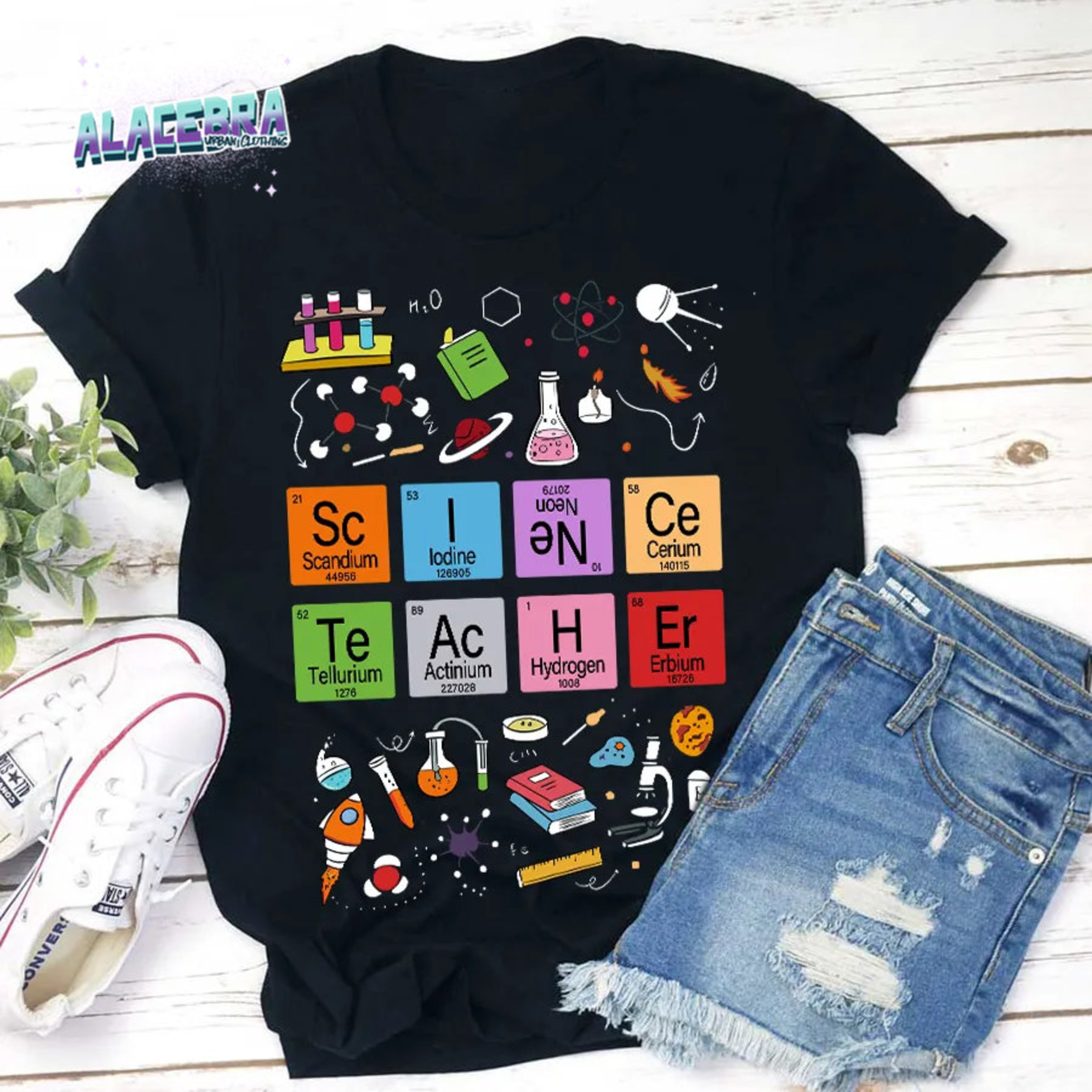 Science Teacher Vintage T-Shirt, Science Class Shirt, Love Science Go ...