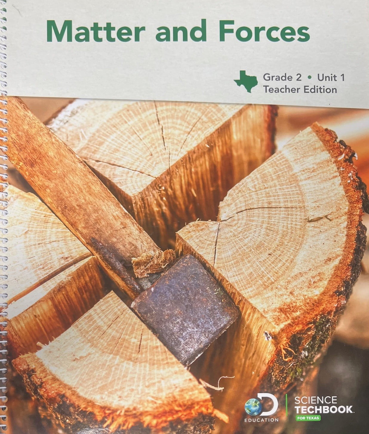 Science Techbook for Texas: Matter and Forces Grade 2 Unit 1 Teacher ...