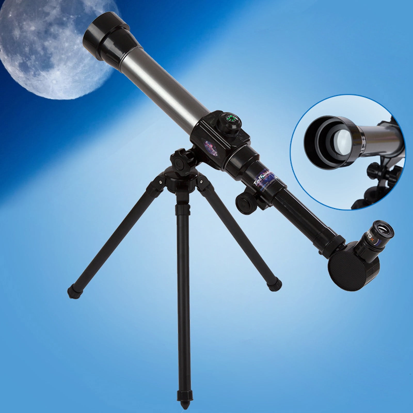 Science Telescope with Tripod 3 Eyepieces Portable for Fridge for ...