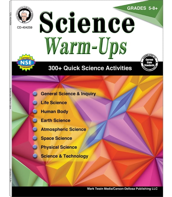 Science Warm-Ups, Grades 5-8 (Paperback) - Walmart.com
