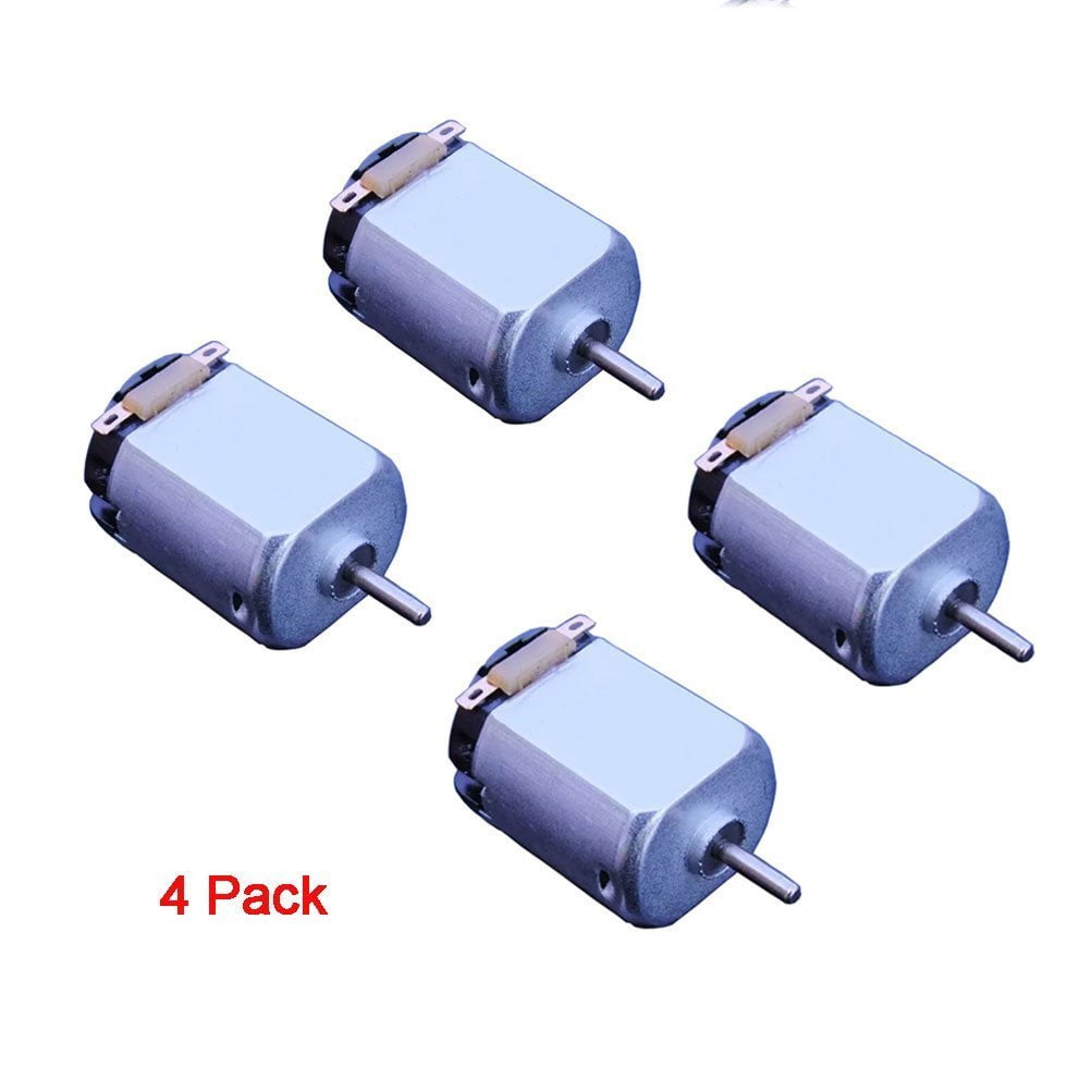 Science Wiz - DC Motors - Working Voltage Range .5 to 3.0V (Pack of 4 ...