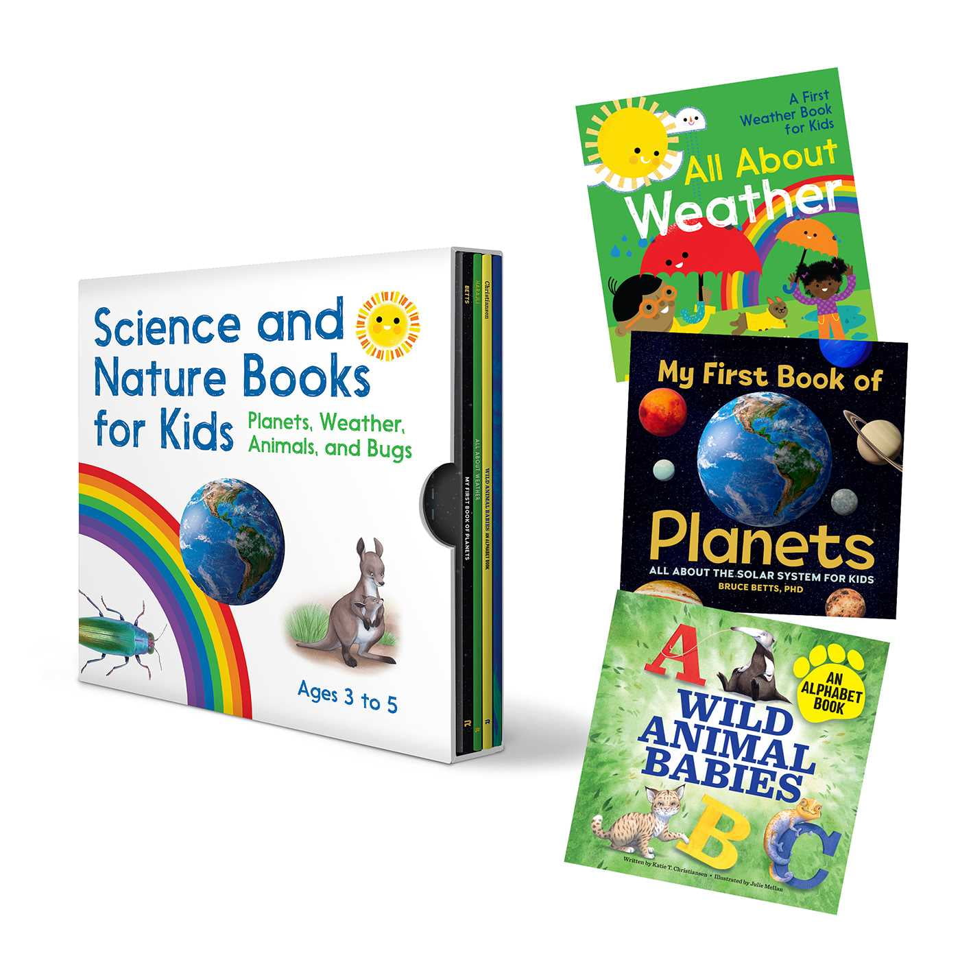 Science and Nature Books for Kids 3 to 5 Box Set : Planets, Weather ...