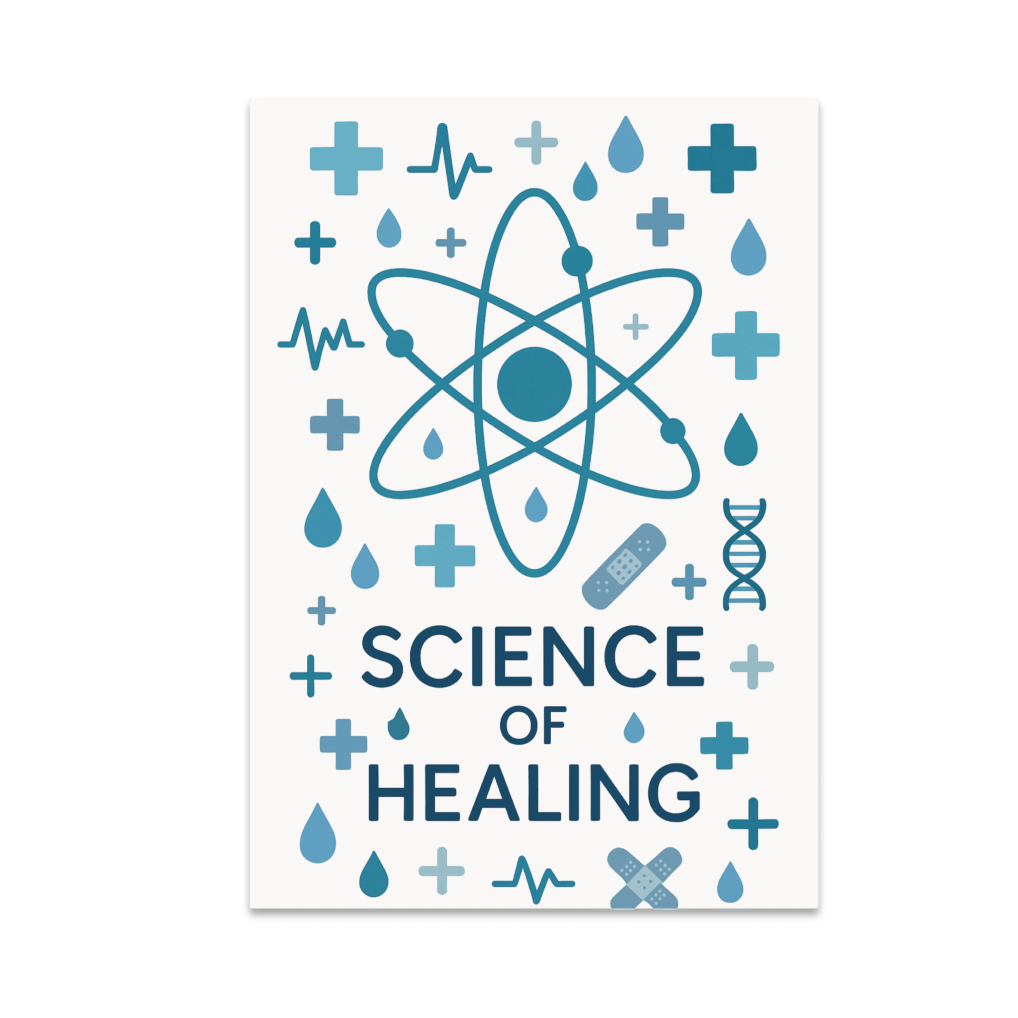Science of Healing - Nuclear Medicine Enthusiast - 13x19 Poster Print ...