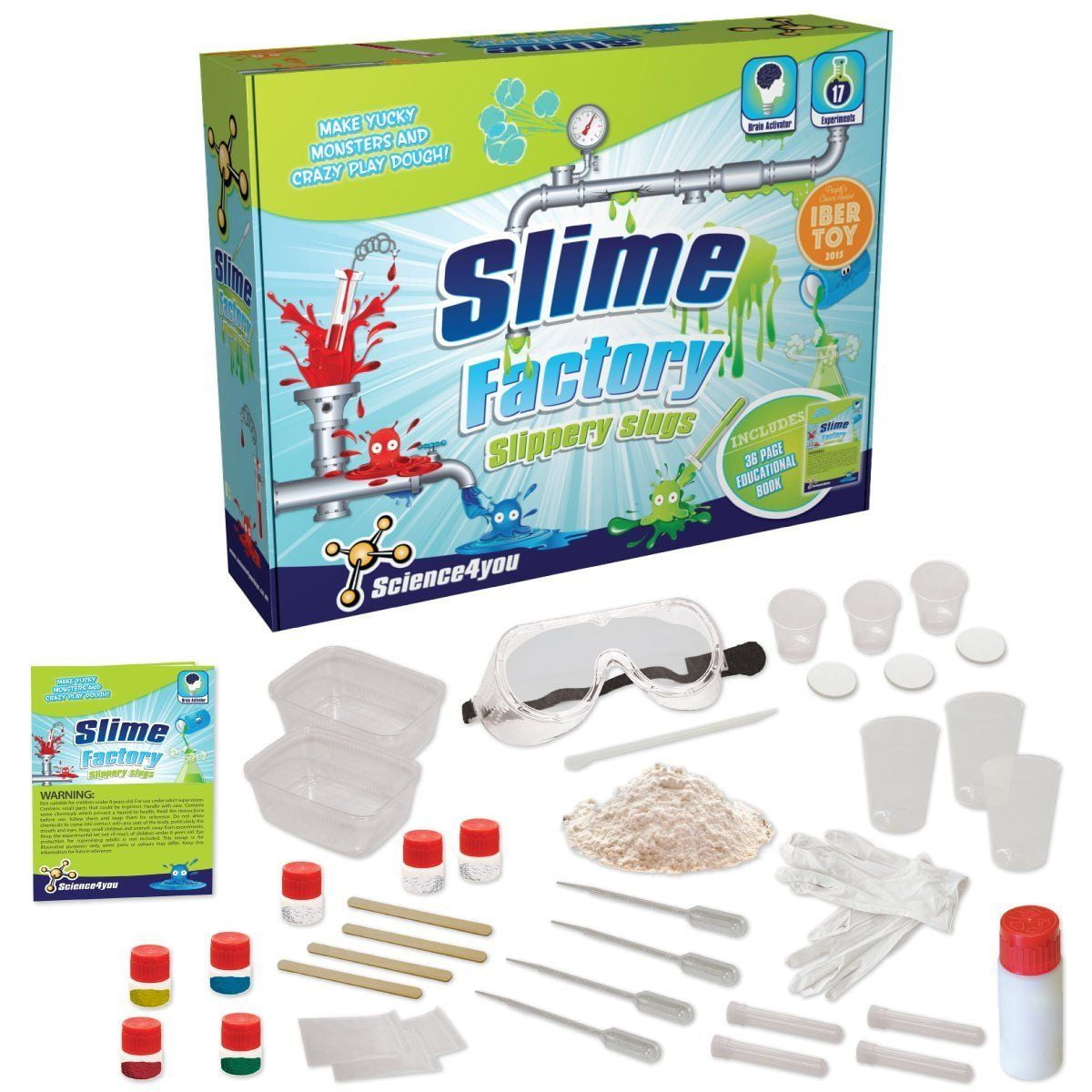 Science4You - Slimy Factory, Slippery Slugs Create Yucky Ooze and Silly ...