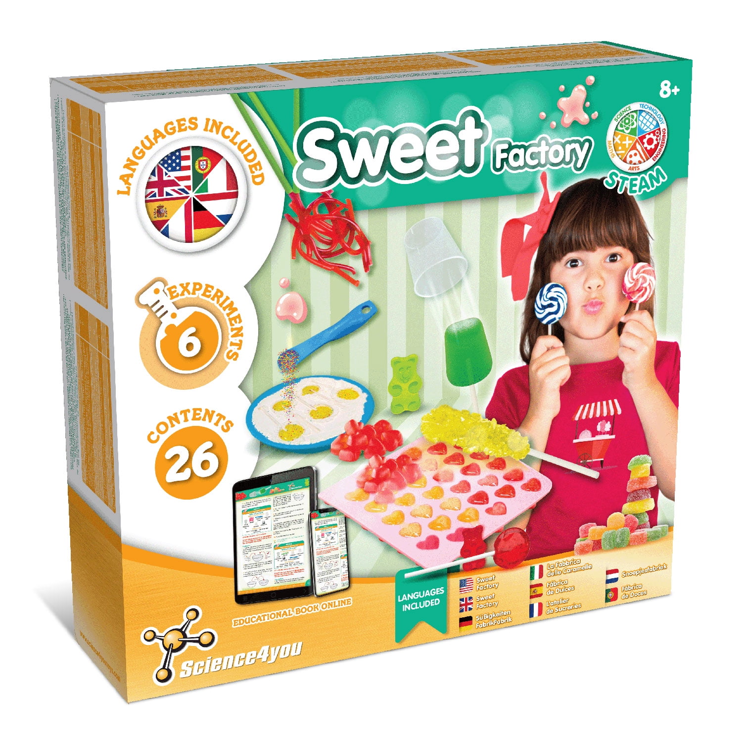 Science4you Candy Making Kit for Kids - Make Your Own Gummies ...