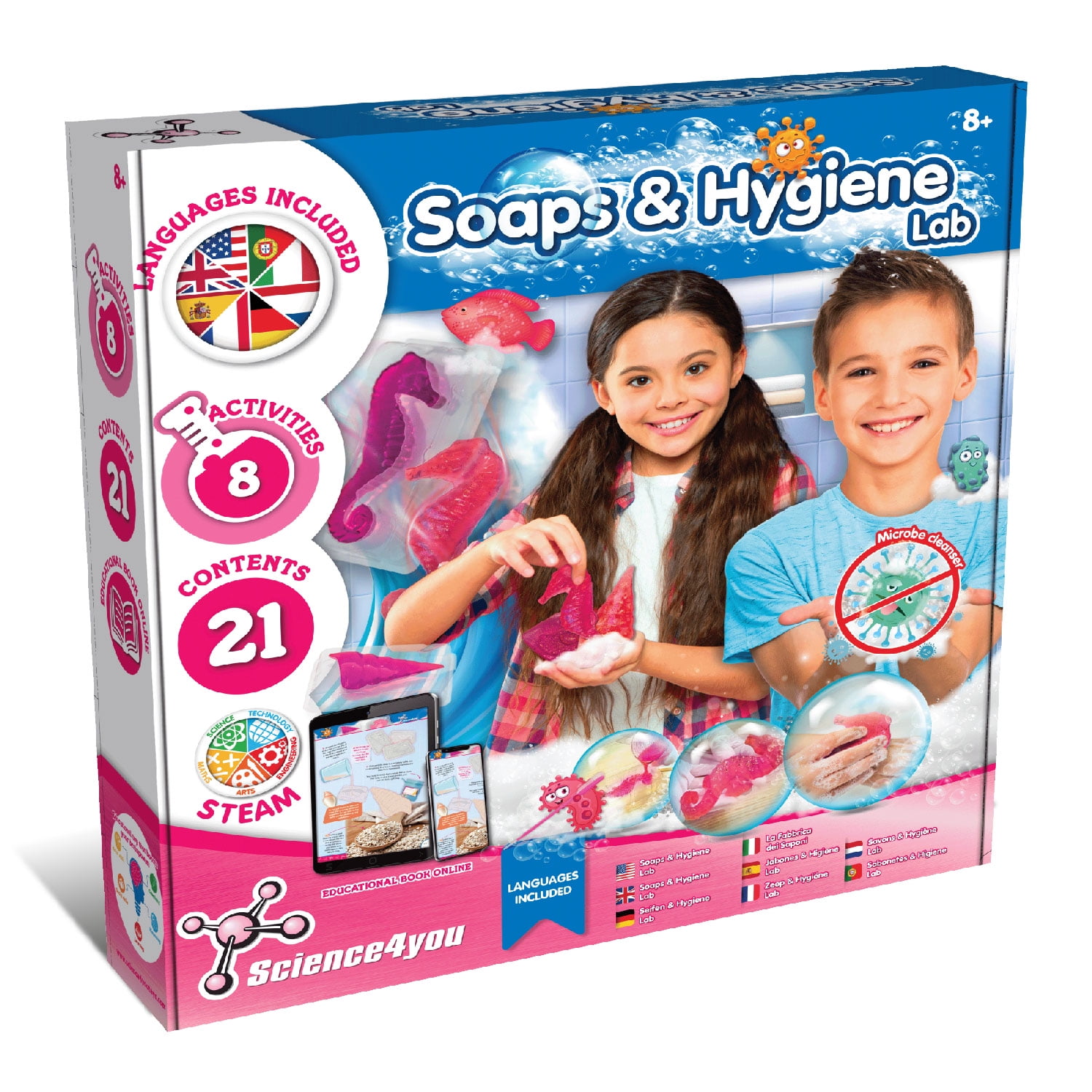Science4you Soap Maker Kit for Kids - Make Your own Soaps and Bath ...