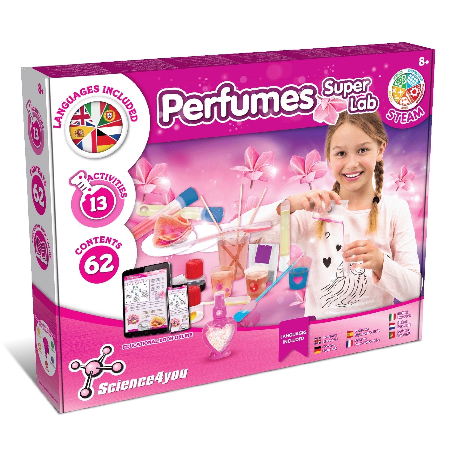 Science4you Super Perfume Making Kit for Kids 8+ Years Old - Make Your ...