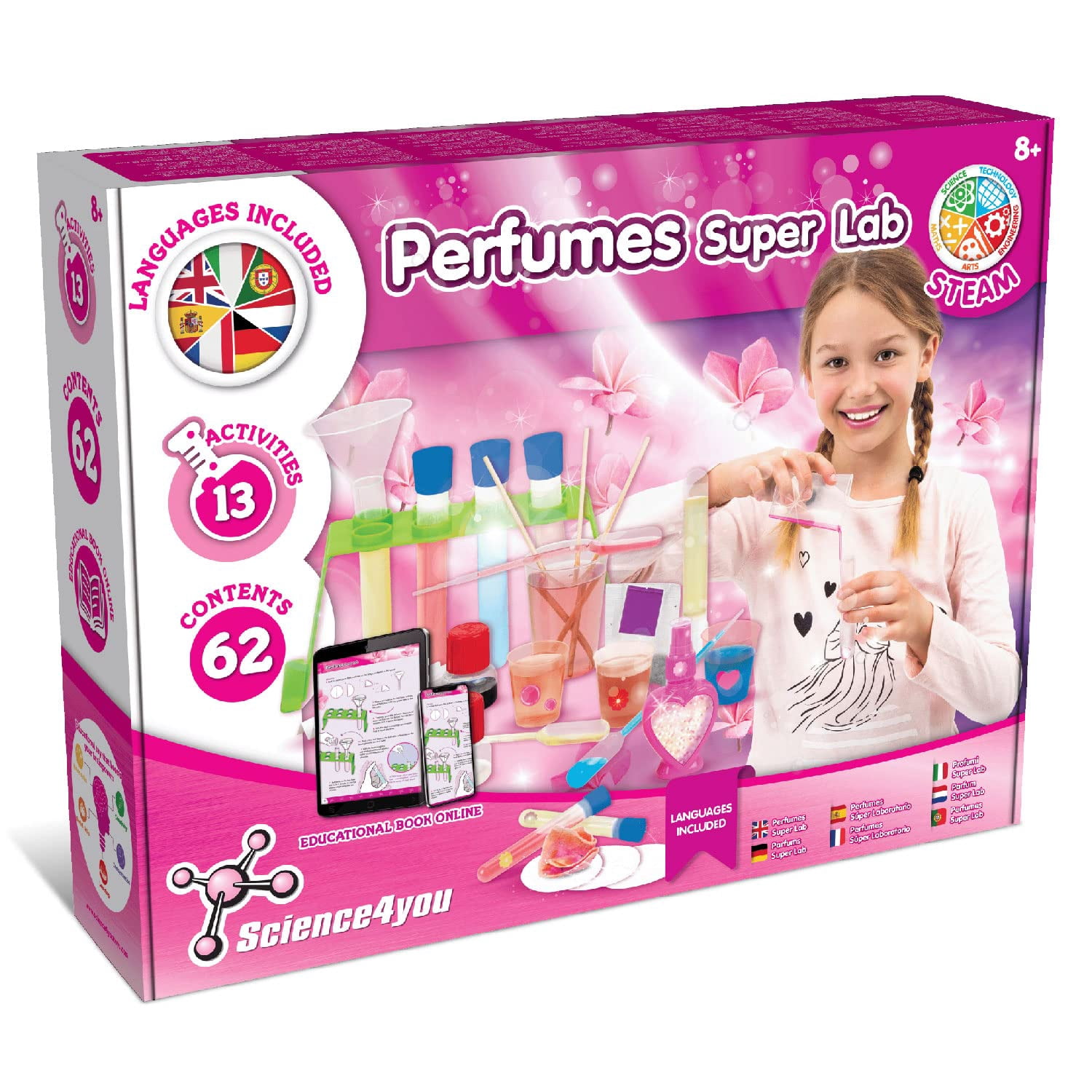 Science4you Super Perfume Making OIF8 Kit for Kids 8+ Years Old - Make ...