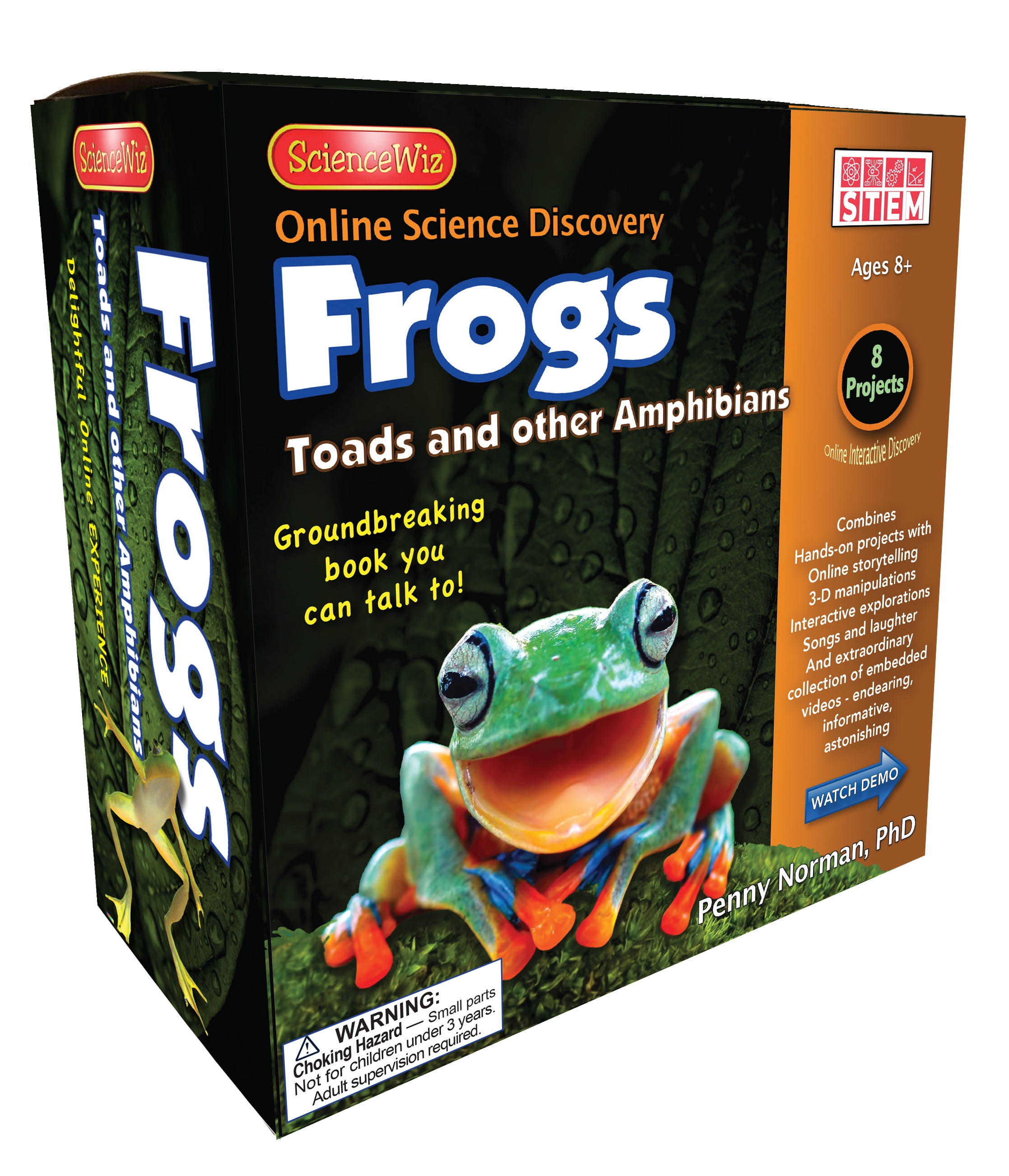 ScienceWiz Frogs & Amphibians: Kit with a Book You Can Talk TO ...