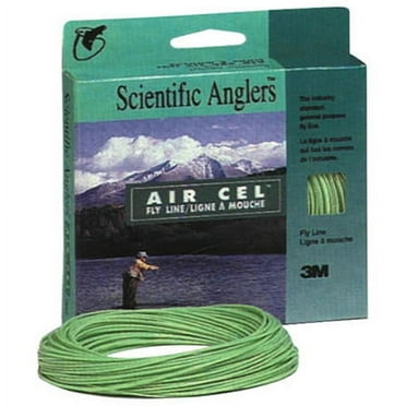 Scientific Anglers Air Cel Floating Fly Line, WF, F, Yellow - Walmart.com