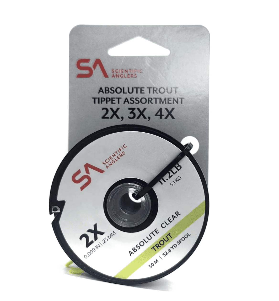 Scientific Anglers Absolute Trout Clear Tippet Assortment - 4X-6X ...