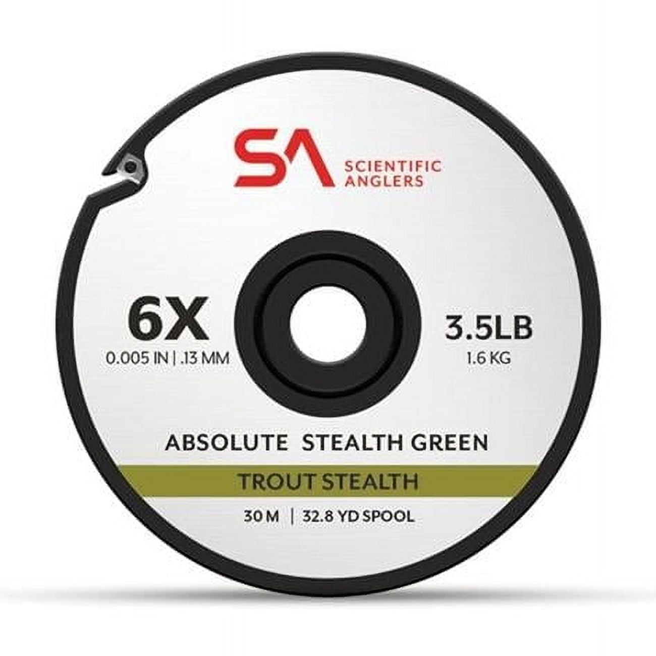 Scientific Anglers Absolute Trout Stealth Tippet 30M Spool 6X - Walmart.com