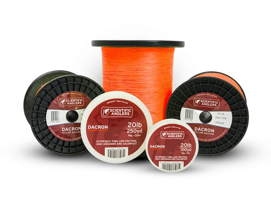 Scientific Anglers Fly Line Backing 20Lb 100yd Orange - Walmart.com