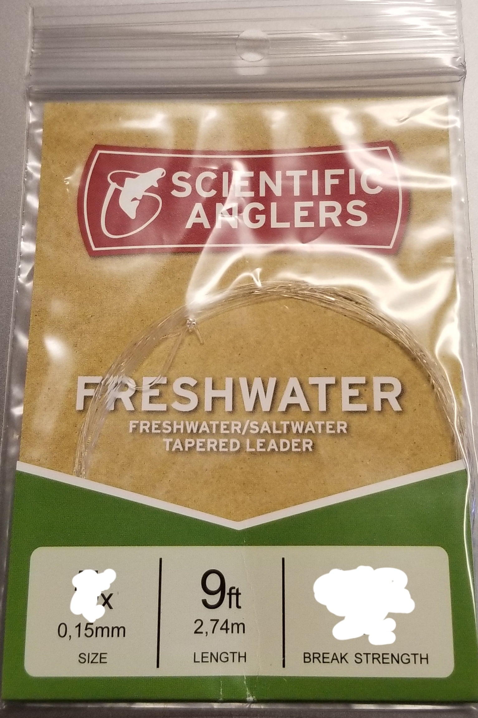 Scientific Anglers Freshwater Tapered 9 ft. Leader Single Pack ...